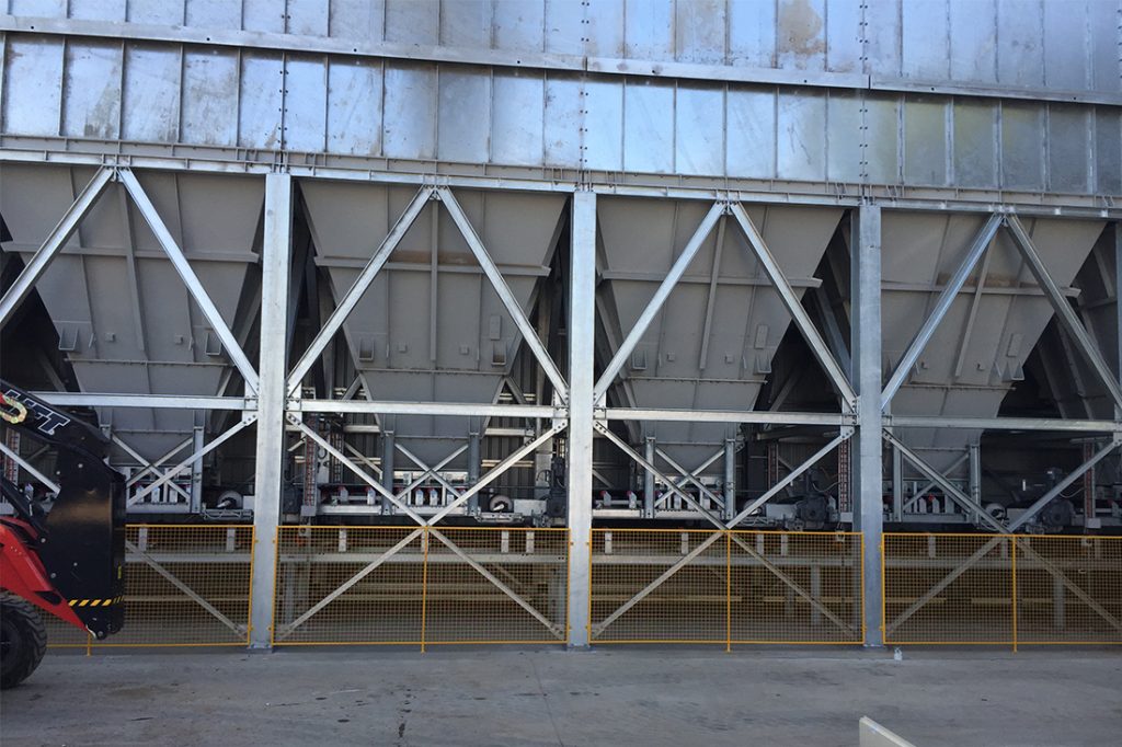 Aggregate Storage Bins | CMQ Engineering Australia