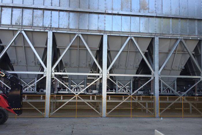 Aggregate Storage Bins | CMQ Engineering Australia